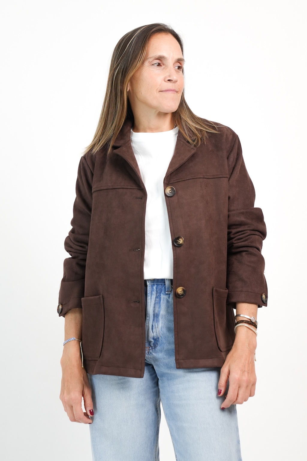 Santa Barbara Outfitters - BLAZER DE GAMUZA