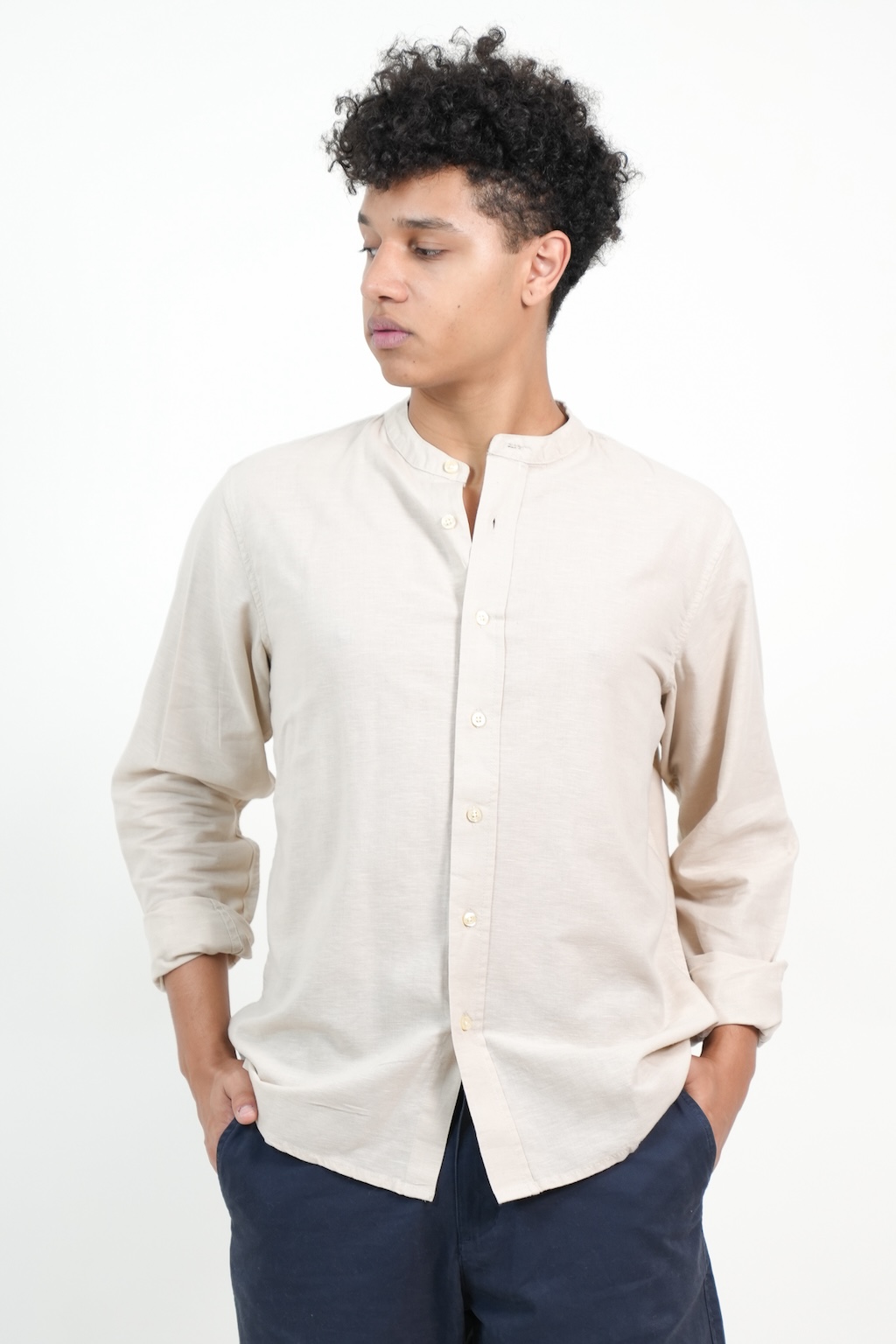 Santa Barbara Outfitters - CAMISA CUELLO MAO LINO