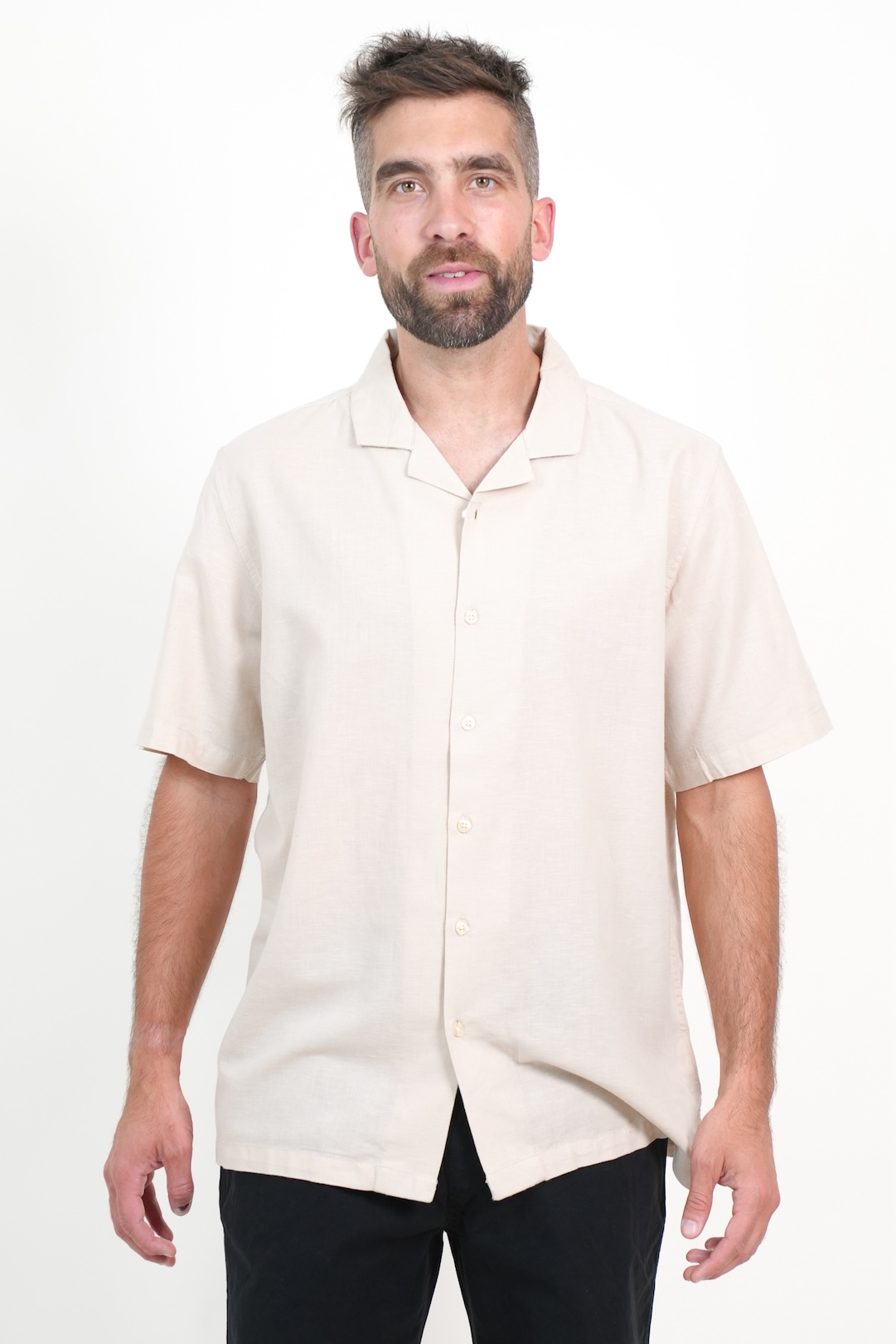 Santa Barbara Outfitters - CAMISA MANGA CORTA LINO