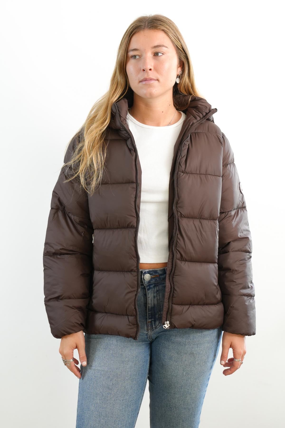 Santa Barbara Outfitters - CAMPERA PUFFER CON CAPUCHA MUJER