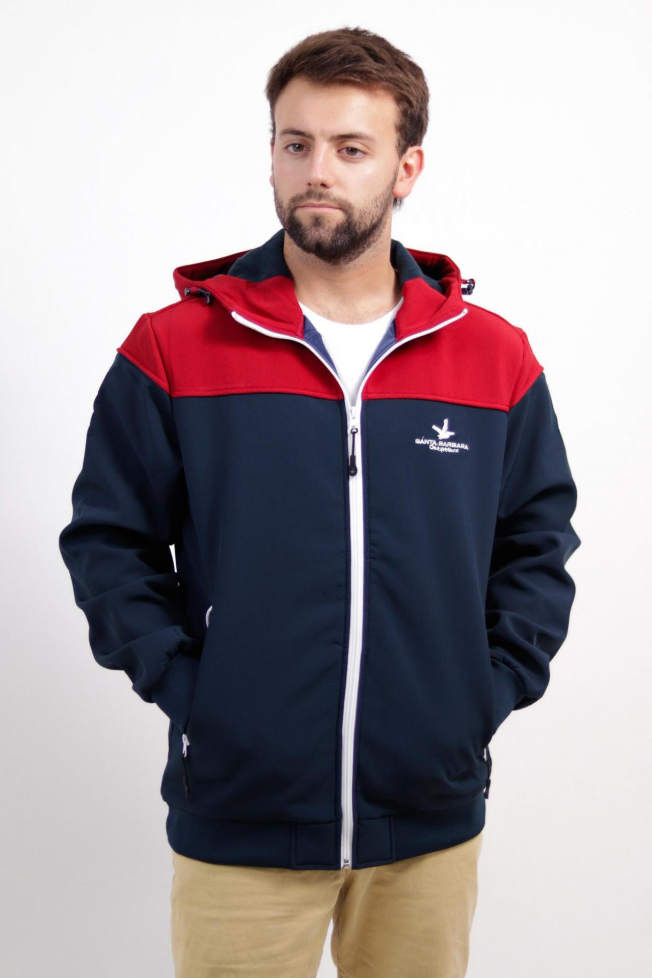 Santa Barbara Outfitters - CAMPERA SOFTSHELL 2 COLORES DE HOMBRE