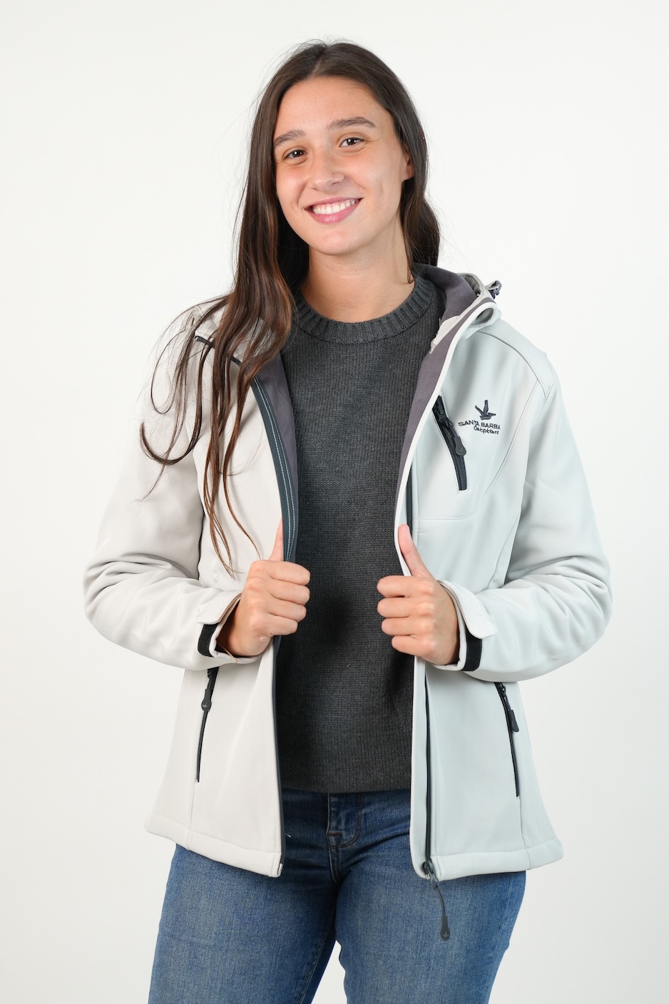 Santa Barbara Outfitters - CAMPERA SOFTSHELL CON CAPUCHA DE MUJER