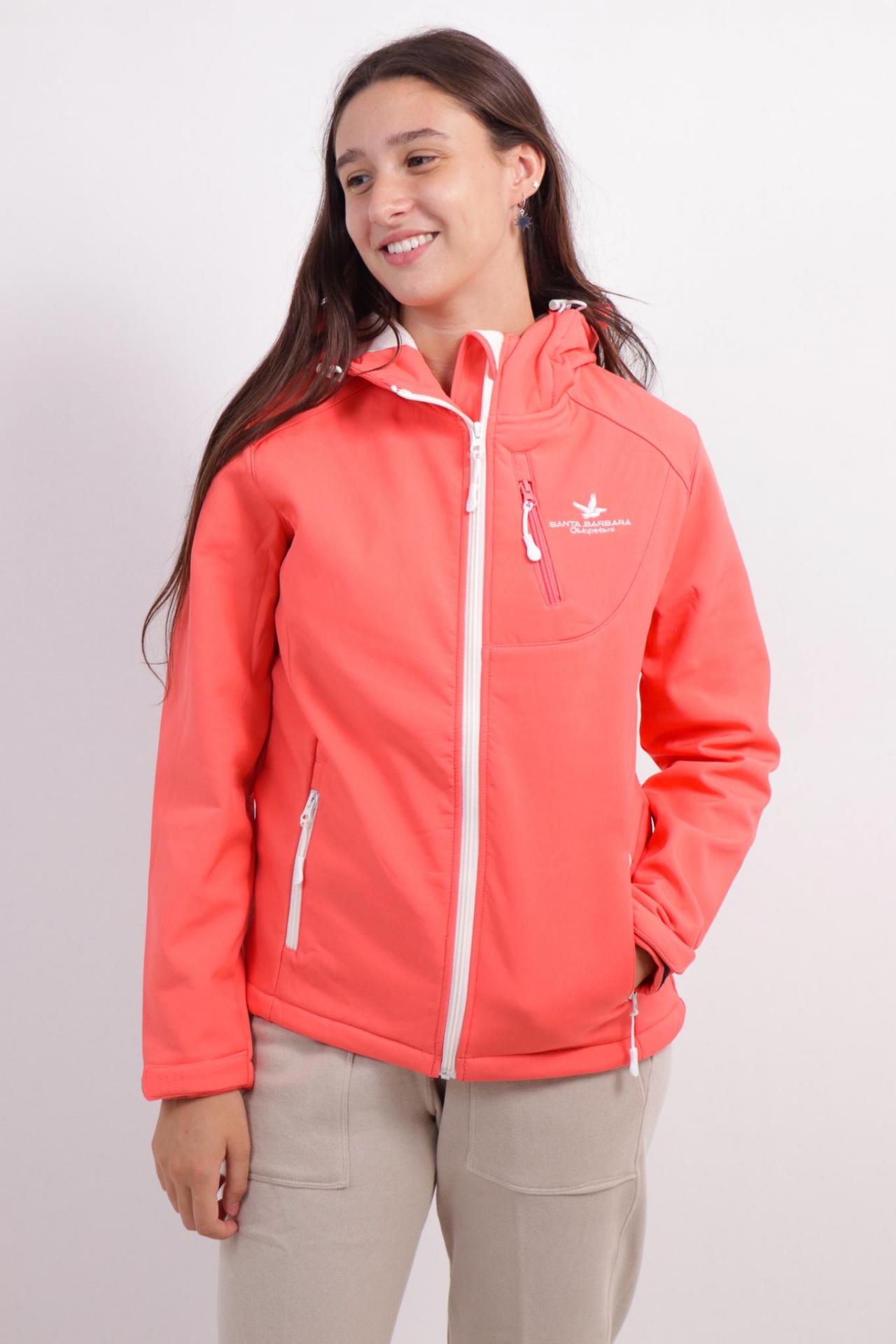 Santa Barbara Outfitters - CAMPERA SOFTSHELL CON CAPUCHA DE MUJER