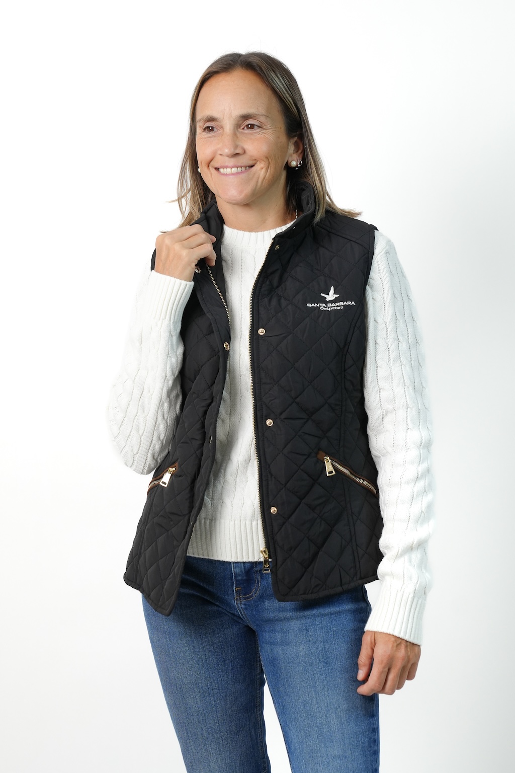 Santa Barbara Outfitters - CHALECO CAPITONEADO ROMBOS MUJER