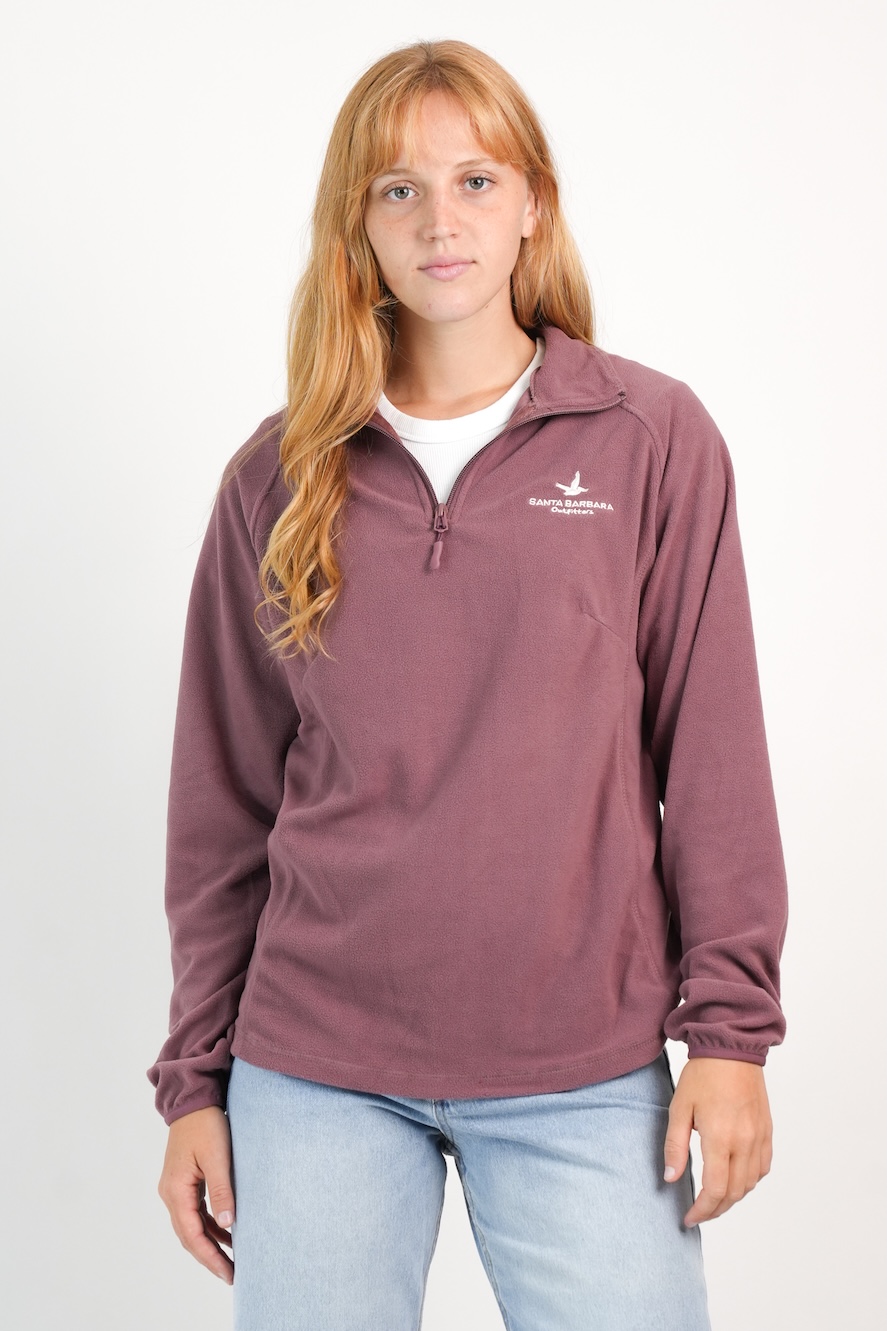 Santa Barbara Outfitters - MEDIO CIERRE POLAR LIVIANO MUJER
